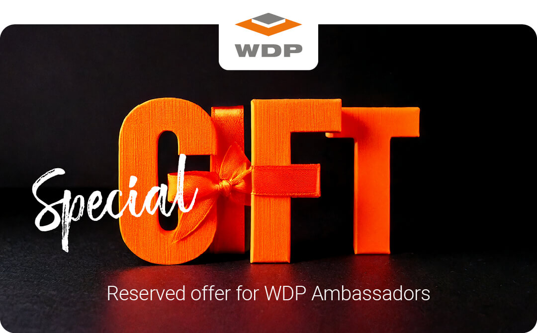 WDP Ambassadors, reward yourselves